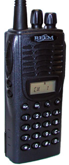 Action Communications: Relm/BK RPV599A PLUS, 99 Channel, 5 Watt.